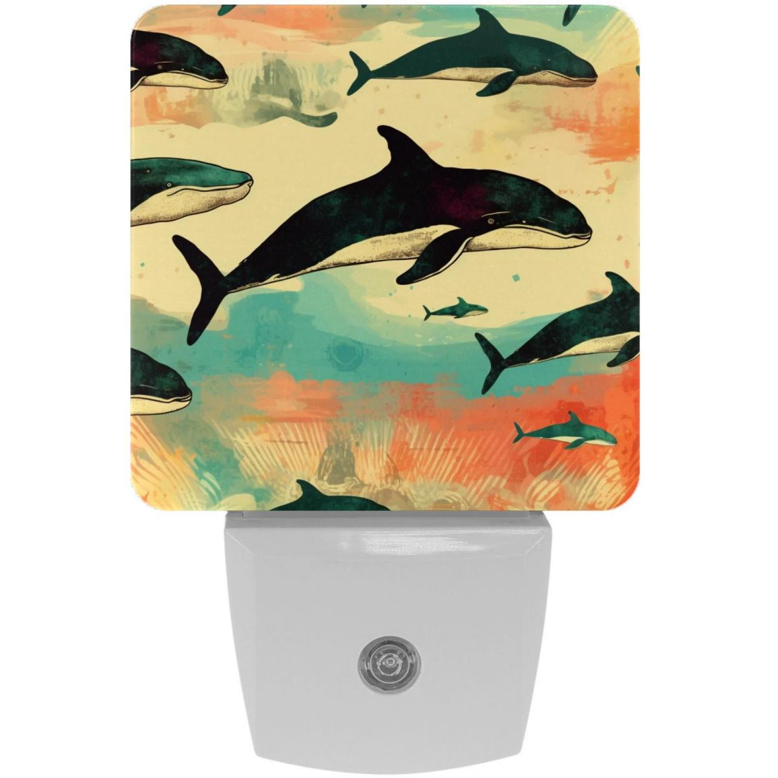 Whale LED Square Night Light - Compact and Energy Efficient ...
