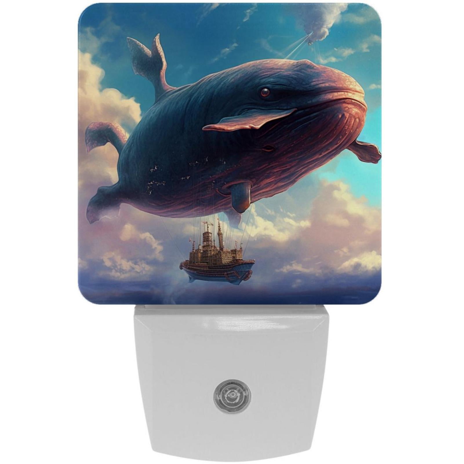 Whale LED Square Night Light - Energy Efficient and Stylish ...