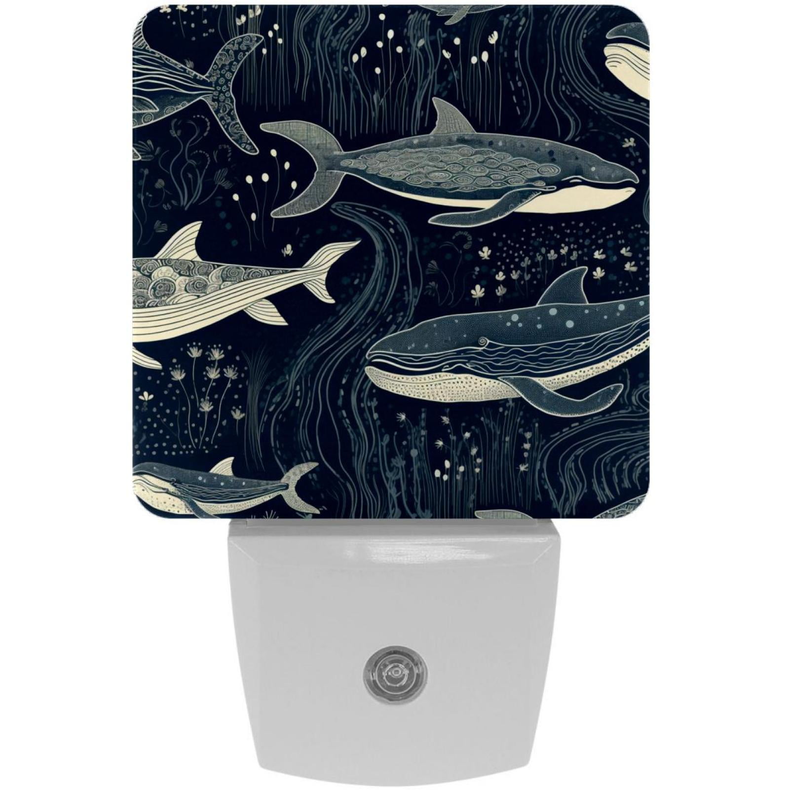 Whale LED Square Night Light - Energy Efficient and Stylish ...