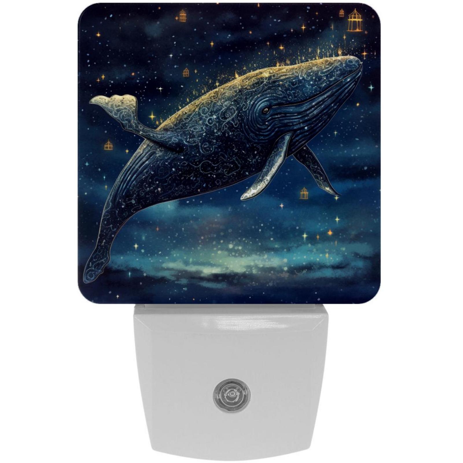 Whale LED Square Night Light - Energy Efficient and Stylish ...