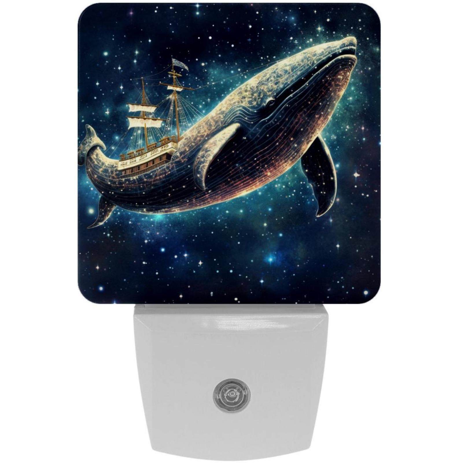 Whale LED Square Night Lights - Bedside Lighting Solution for a ...