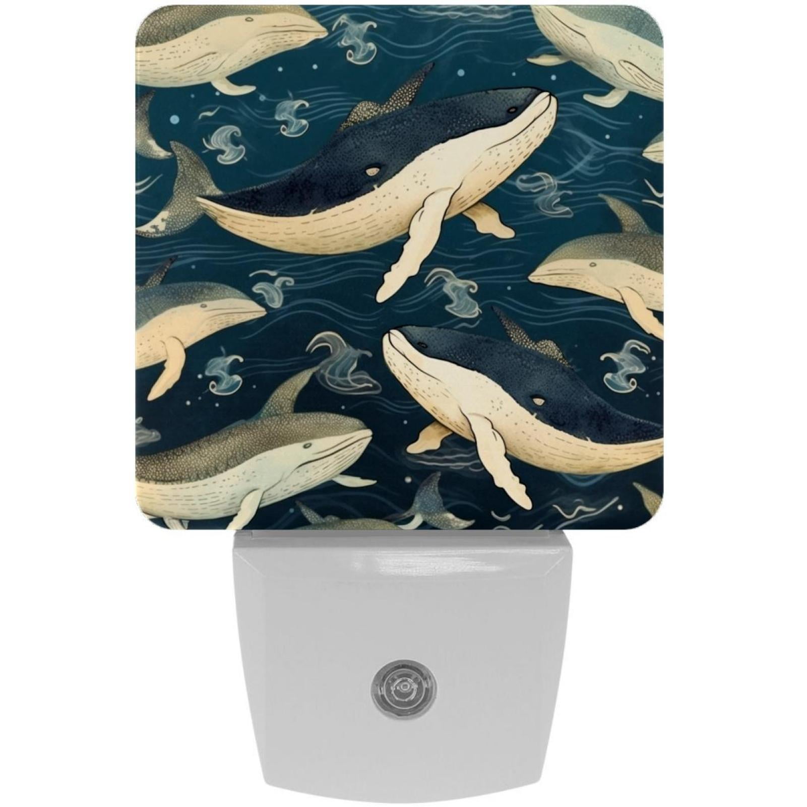 Whale LED Square Night Lights - Elegant and Energy Efficient Lighting ...
