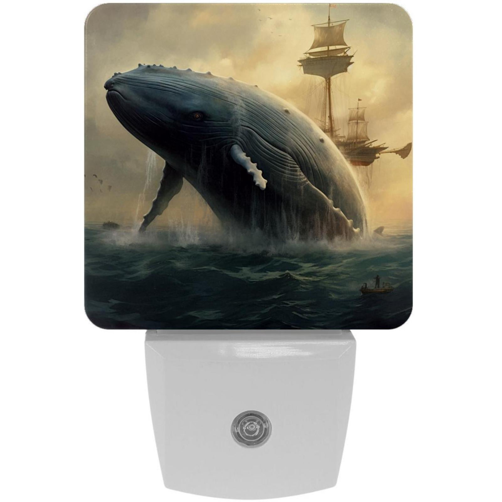 Whale LED Square Night Lights - Stylish and Convenient Illumination for ...