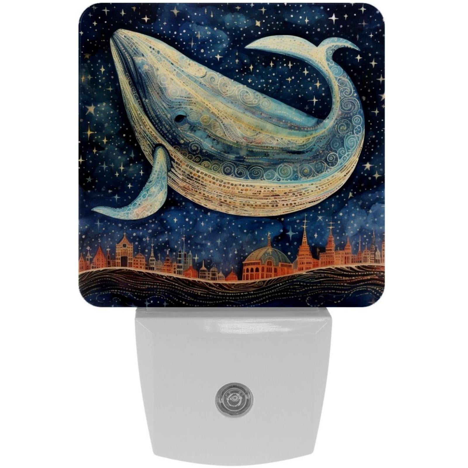 Whale LED Square Night Lights - Stylish and Energy-Efficient Lighting ...