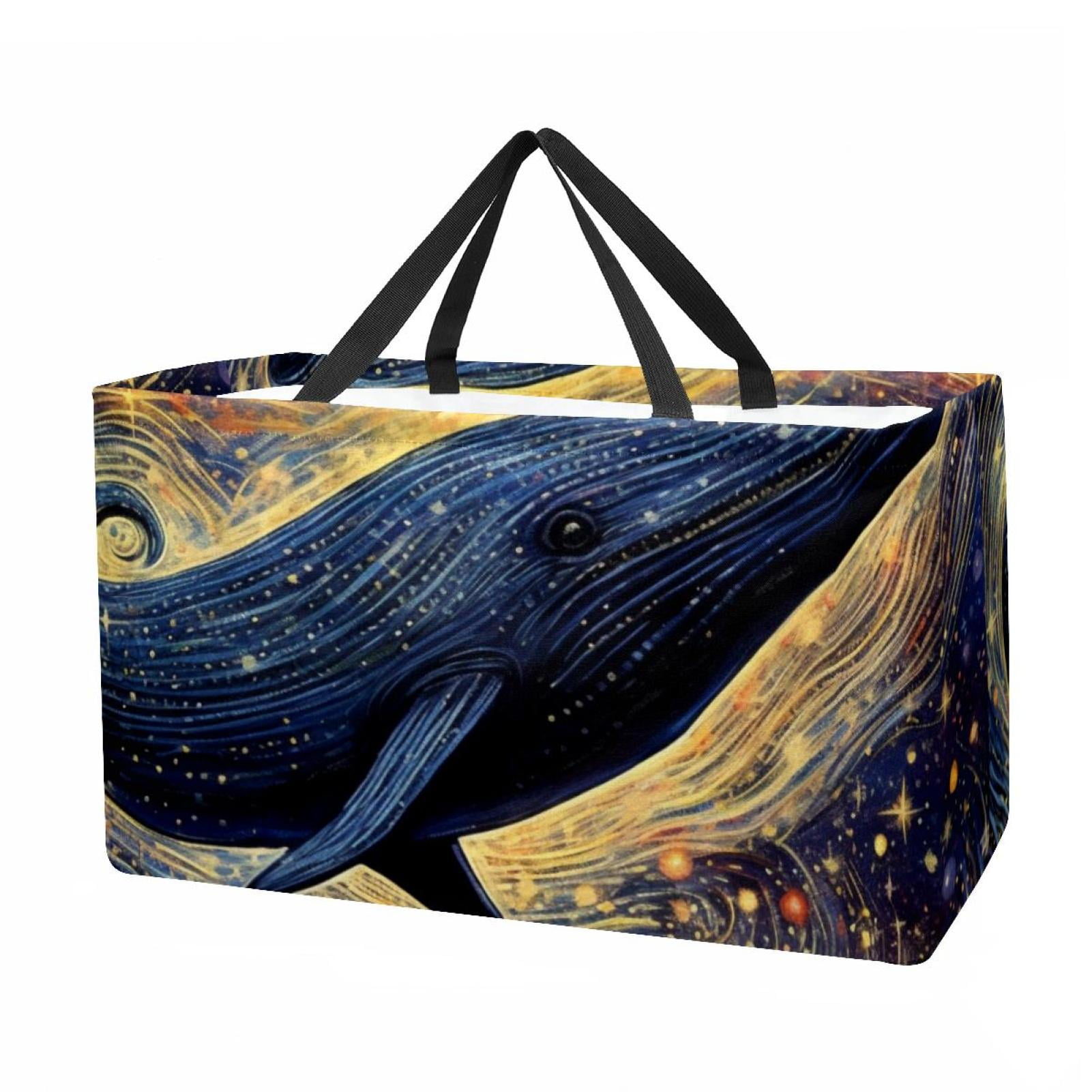 Whale Large Capacity Reusable Foldable Cube Organizer with Oxford Cloth ...
