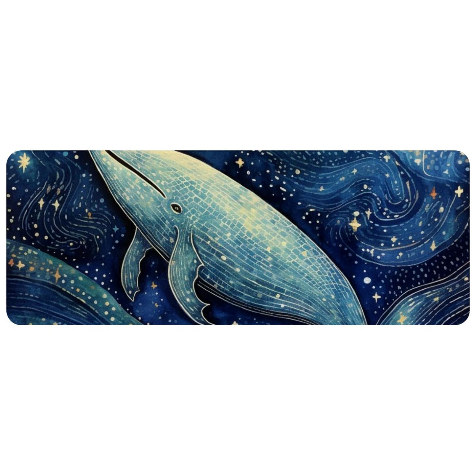 Whale Mouse Pad, Personality Design Rubber Base for Office Decor for ...