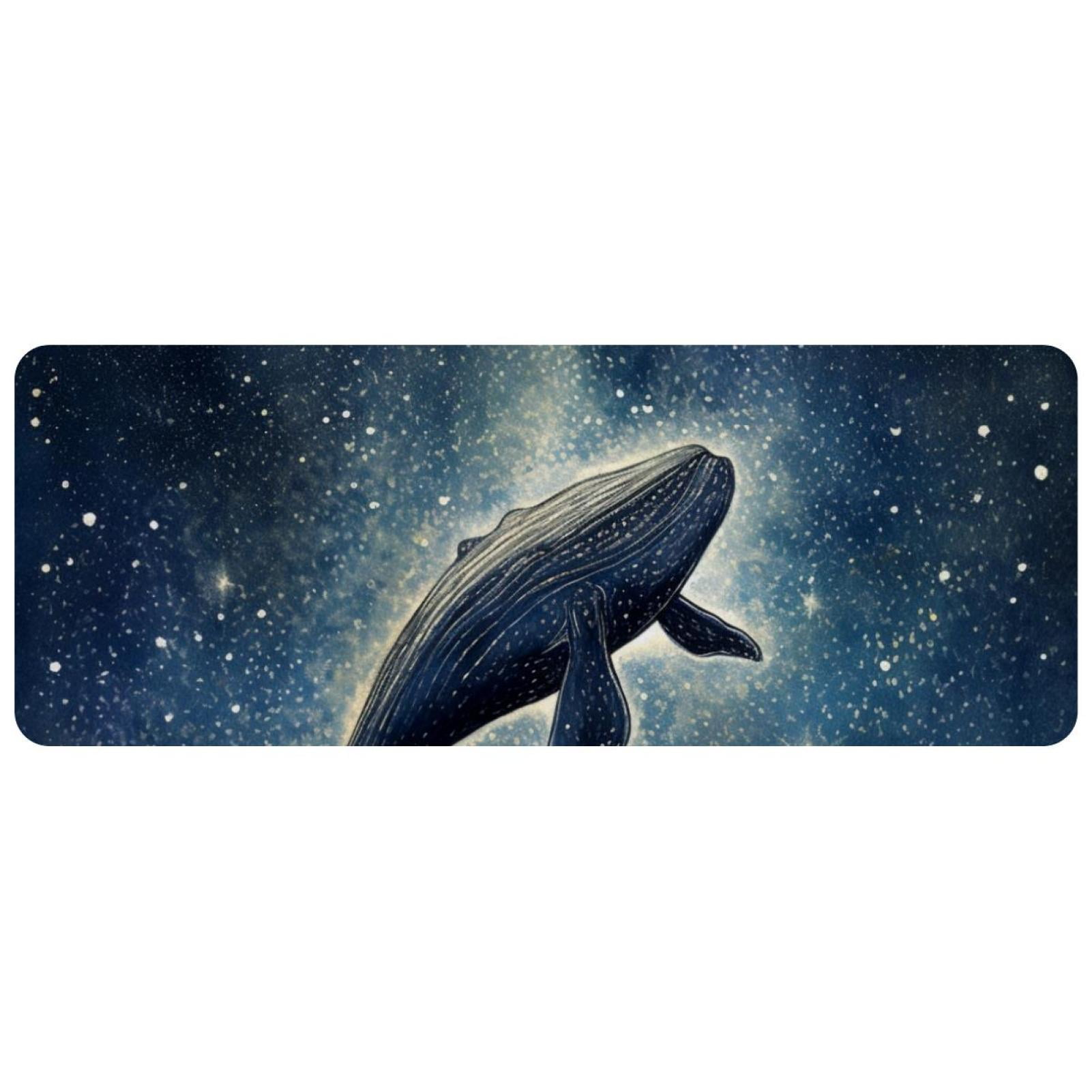 Whale Mouse Pad, Rubber Base Computer Mouse Pads for Wireless Mouse ...