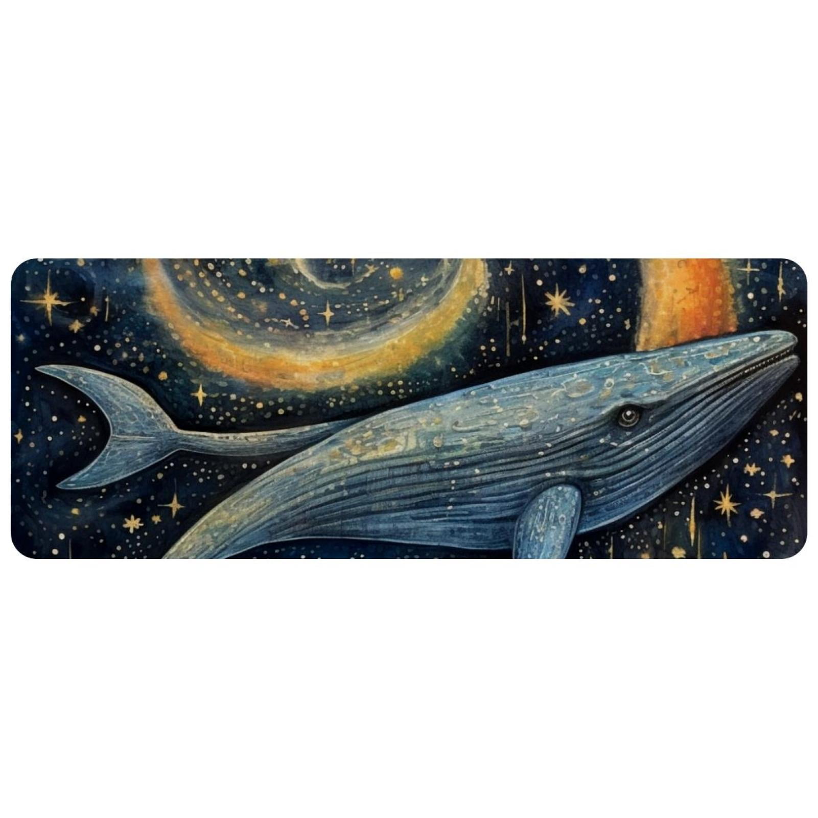 Whale Mouse Pad for Wireless Mouse Home Office Desk Laptop with Rubber ...