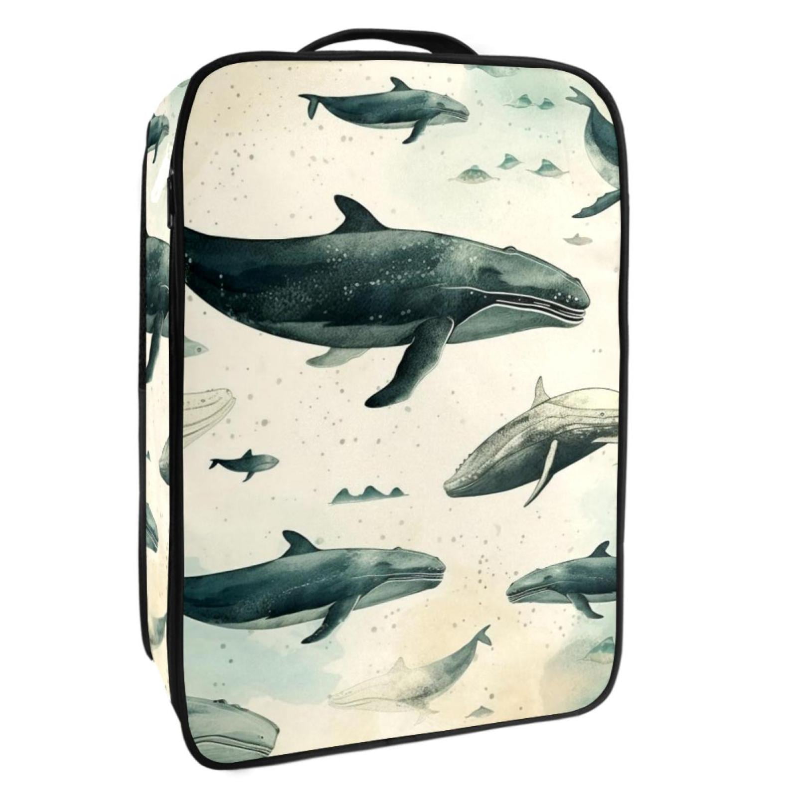 Whale Polyester Shoe Organizer Box | 23x31cm/9x12in Storage Solution ...