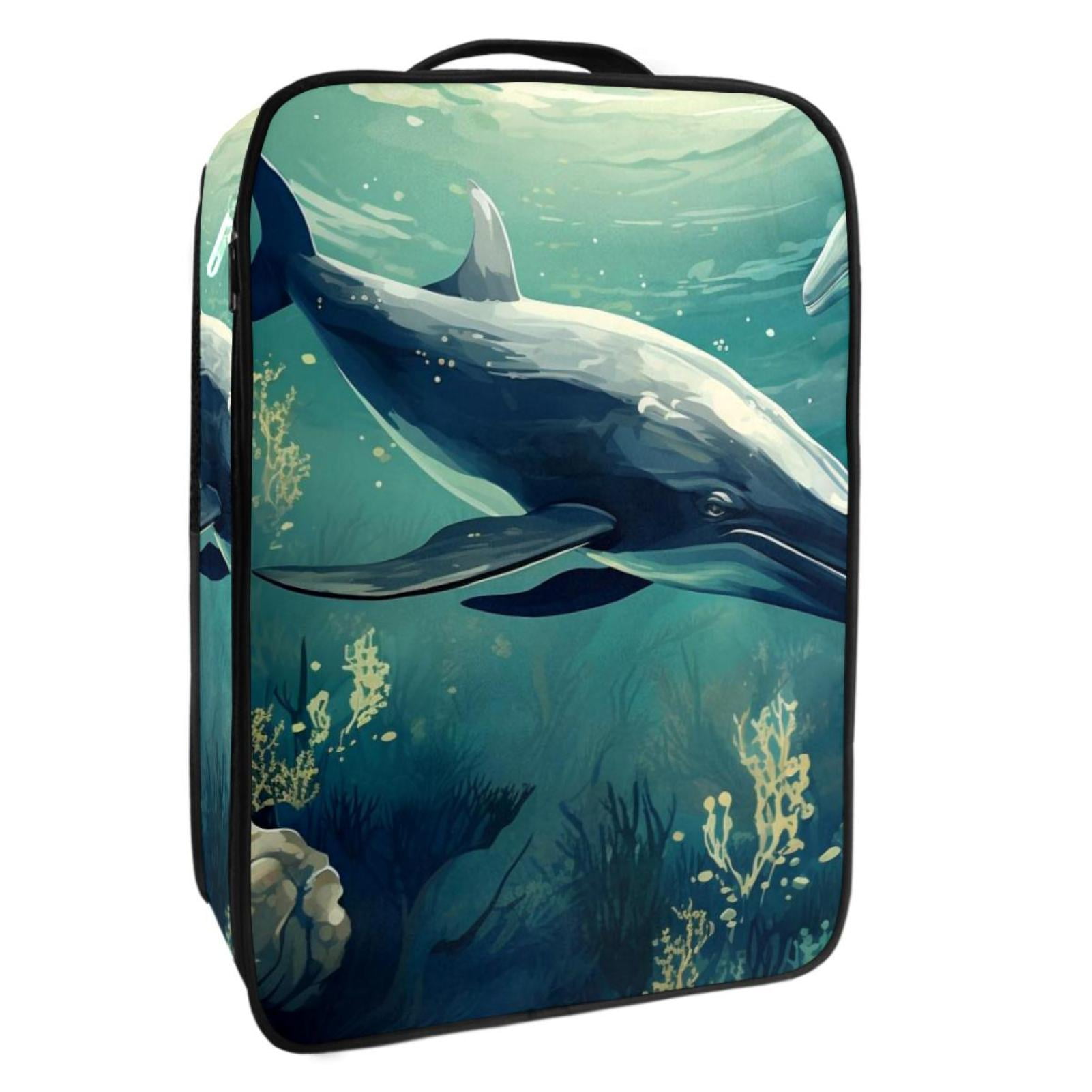 Whale Polyester Shoe Storage Box - 23x31cm/9x12in Shoe Organizer ...