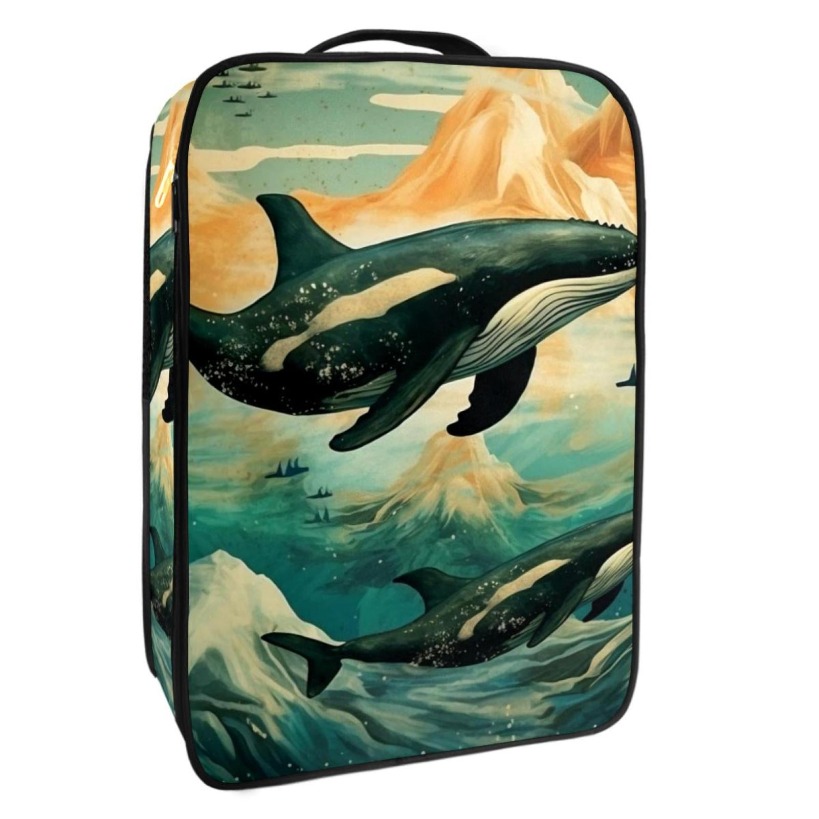 Whale Polyester Shoe Storage Box - 23x31cm/9x12in Shoe Organizer ...