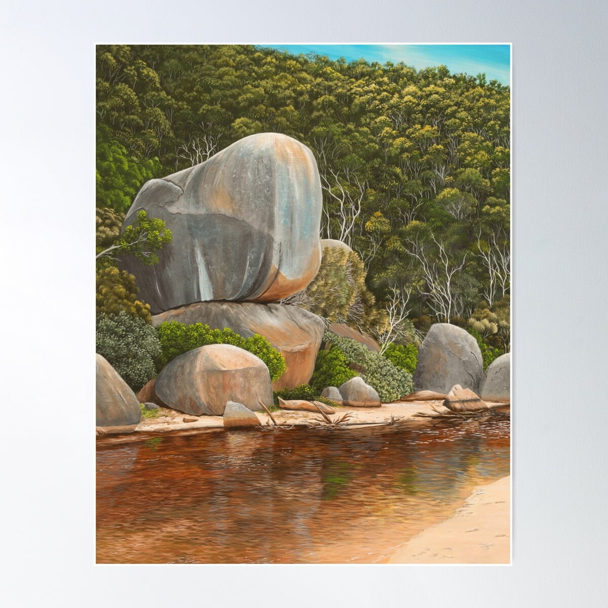 Whale Rock Wilsons Prom Poster Wall Art, Modern Wall Decor For Living ...