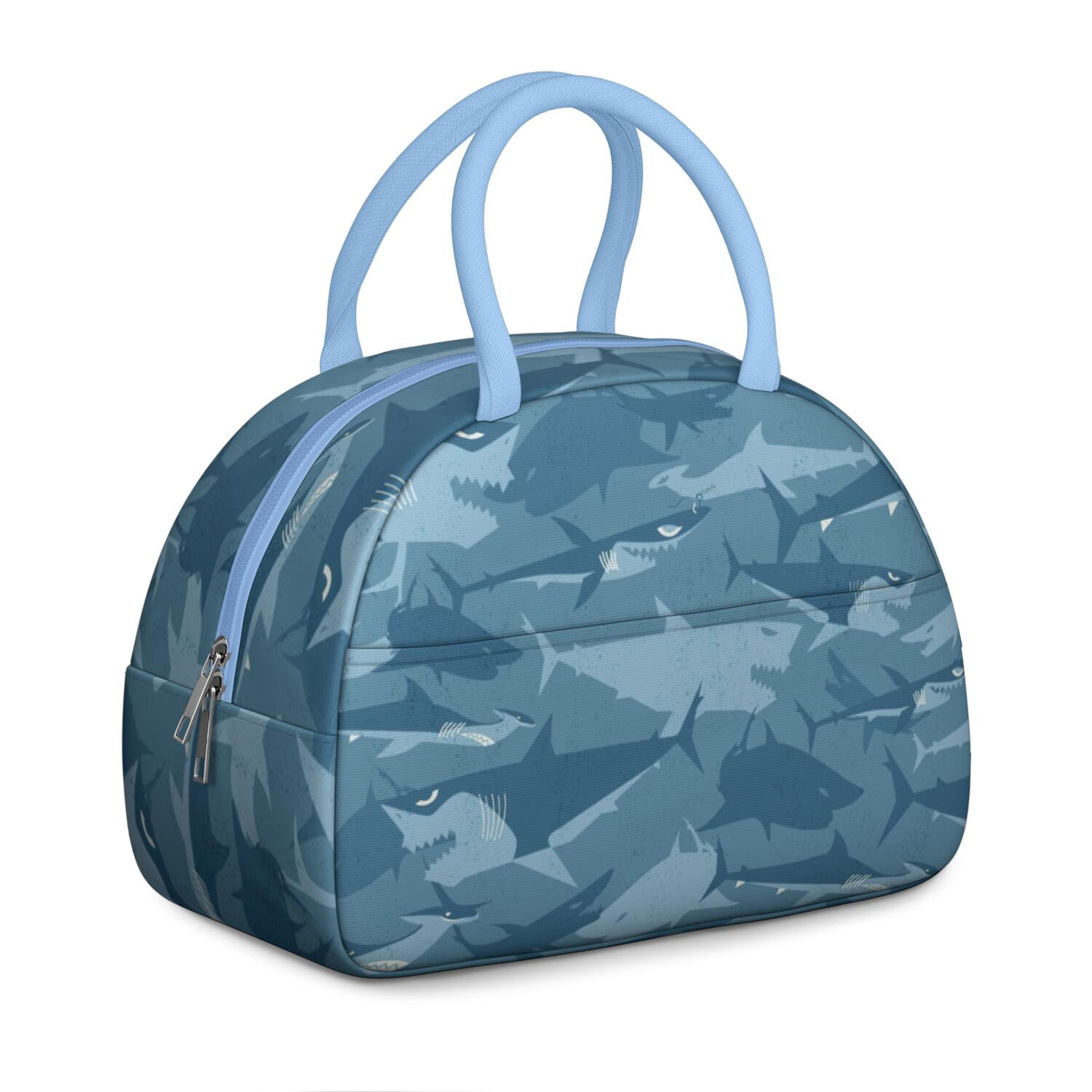 Whale & Shark Lunch Box - Playful Underwater Creature Pattern ...