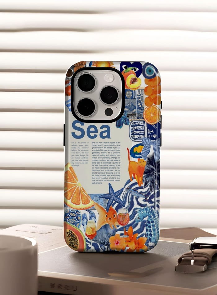 Whale Shark & Ocean Lovers Nautical Phone Case for iPhone 11-17 Pro Max ...
