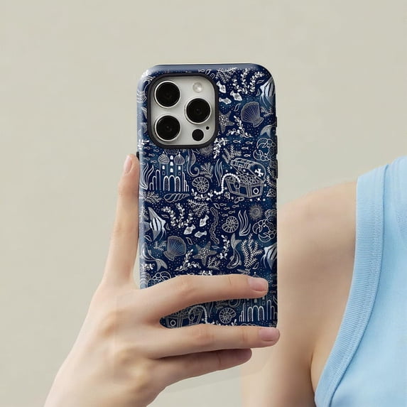 Whale Shark Sea Life iPhone Case, Unique Ocean Inspired Cover with ...