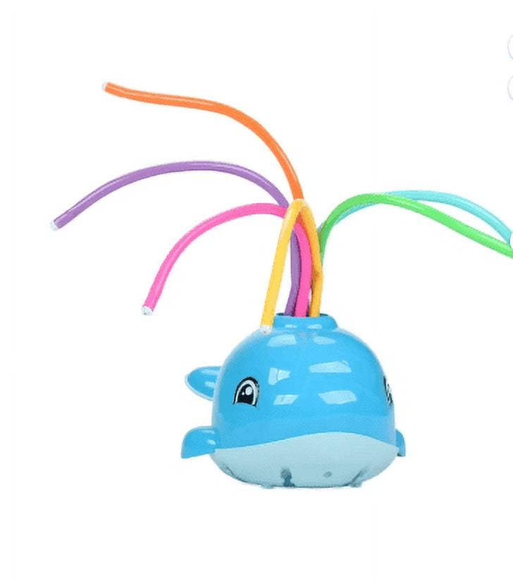 Whale Sprinkler with 6 Colorful Spraying Tubes Play Day Whale Sprinkler ...