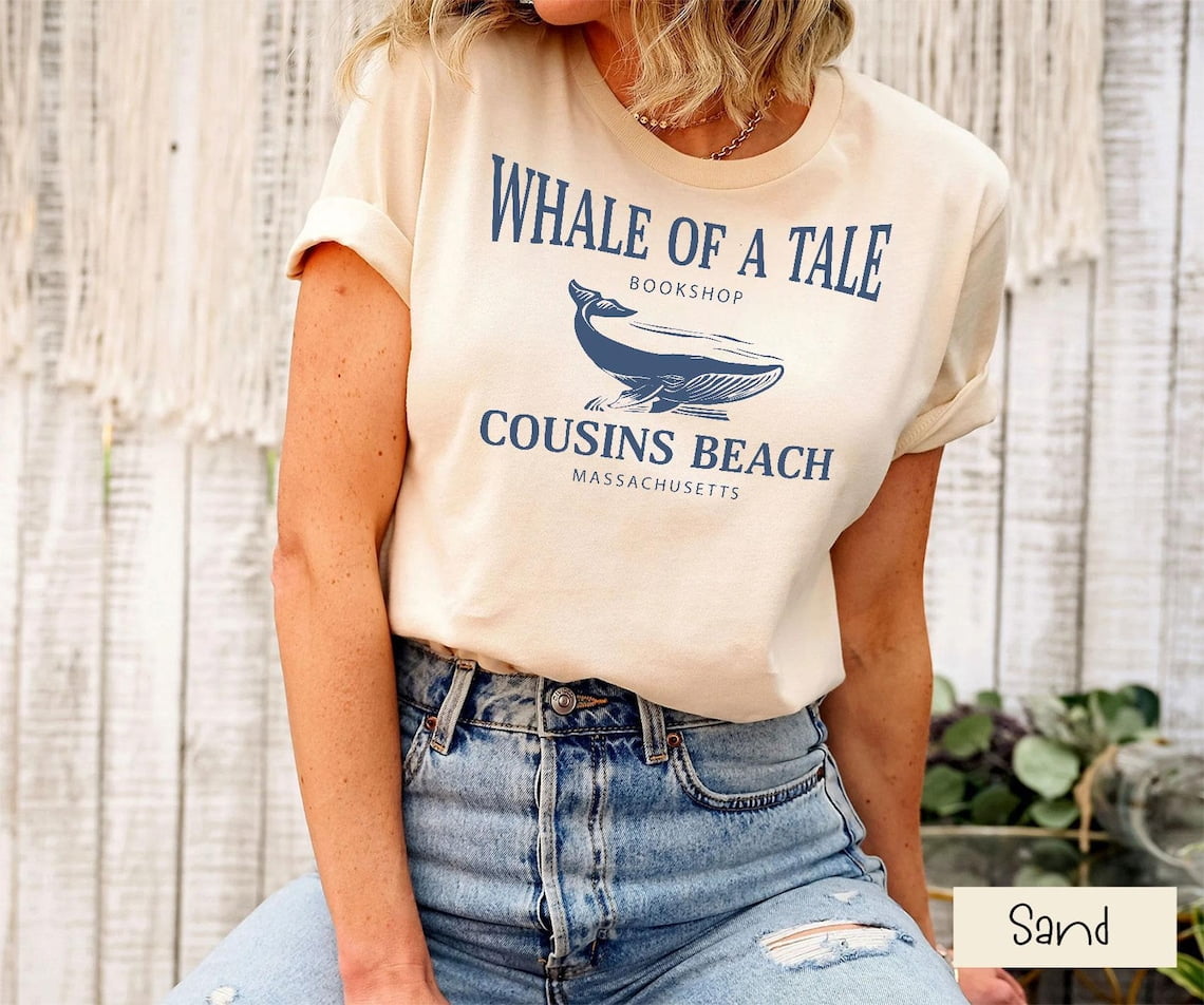 Whale of A Tale Cousins Beach Shirt, Team Conrad Forever, The Summer I ...