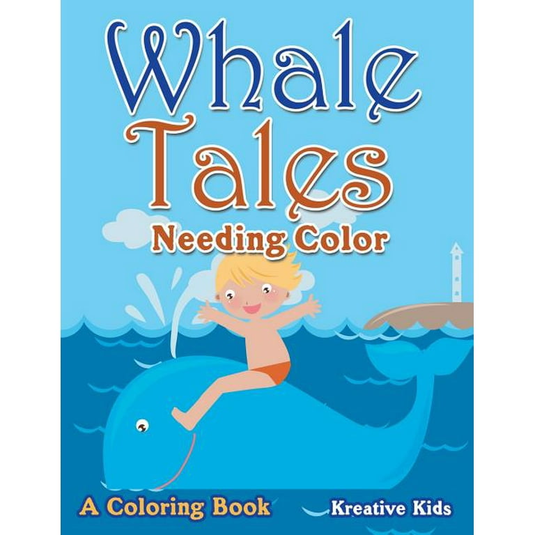 whales coloring book