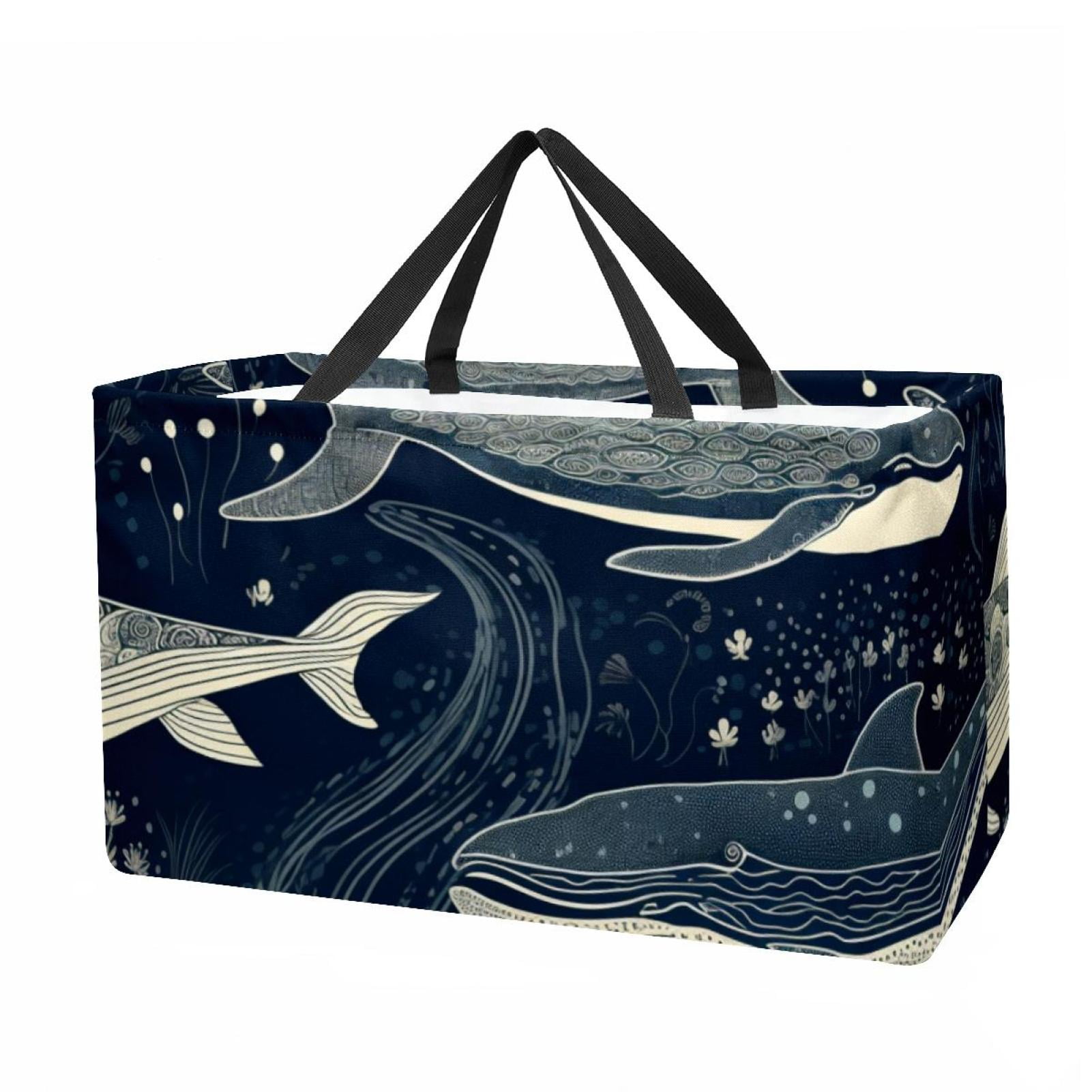 Whale Versatile Oxford Cloth Reusable Storage Box - Foldable, Large ...