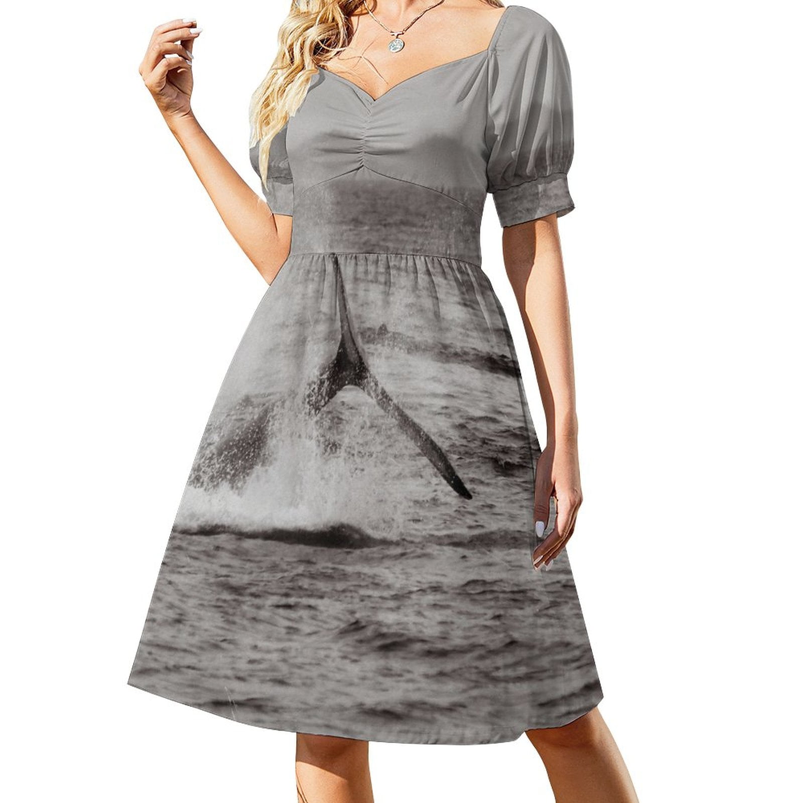 Whale Watching - Humpback Whale Sleeveless Dress Women's dress prom ...