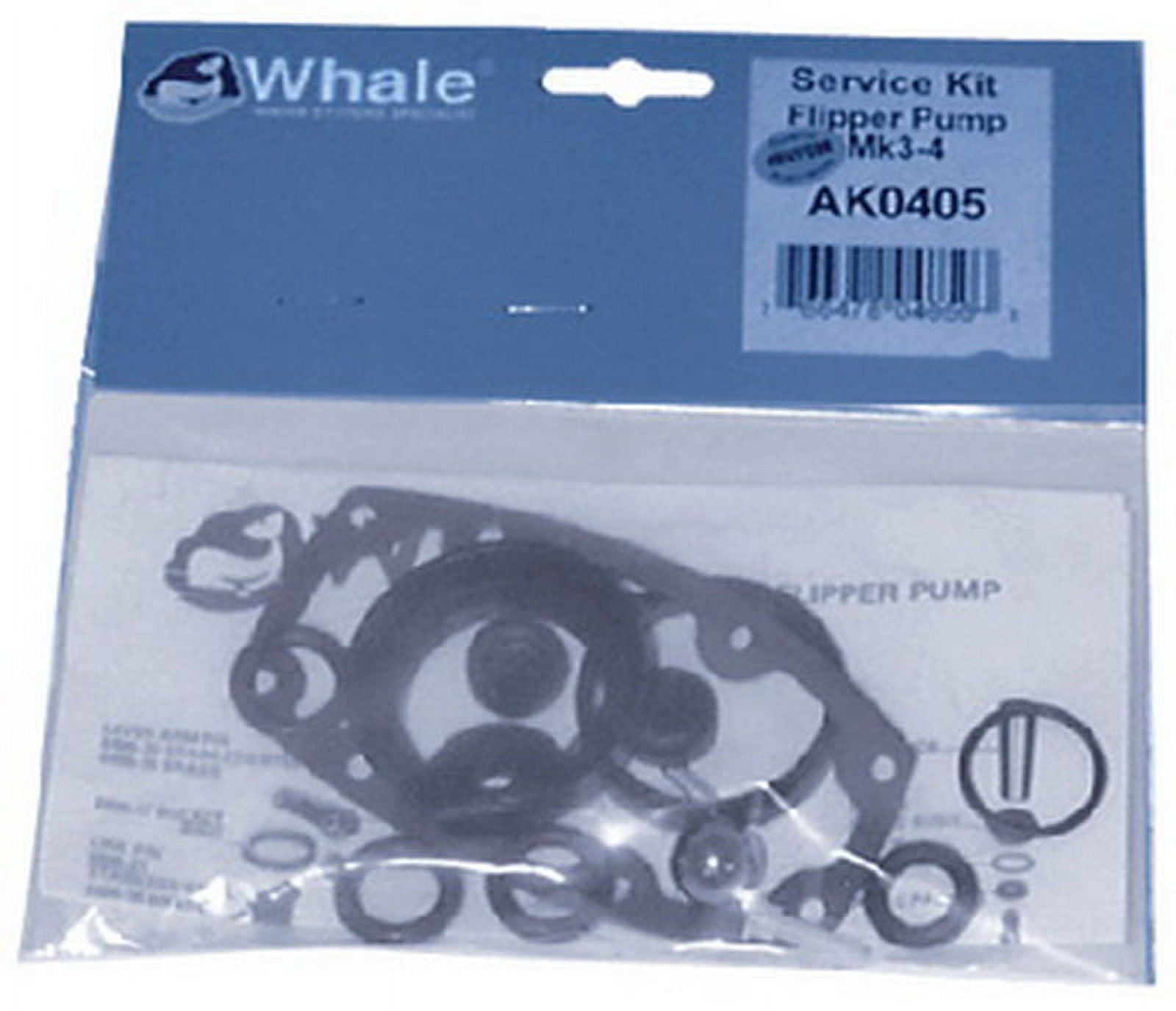 Whale Water Systems Pump Galley Spare Kit AK0405 - Walmart.com