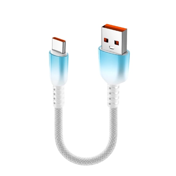 Whaledi Gradient Color Changing USB C Charging Cable Nylon Braided ...