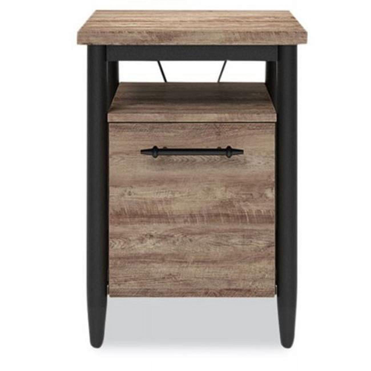 Whalen Furniture 1 Draw File Cabinet - 20 in. - Hickory - Walmart.com