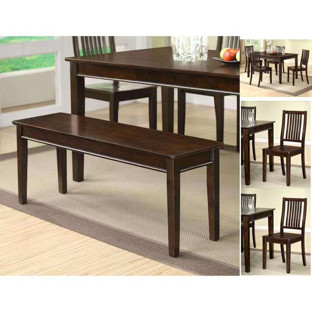 Whalen Homestead Dual Laptop/Storage Drawer Dining Table 6-Piece Dining ...