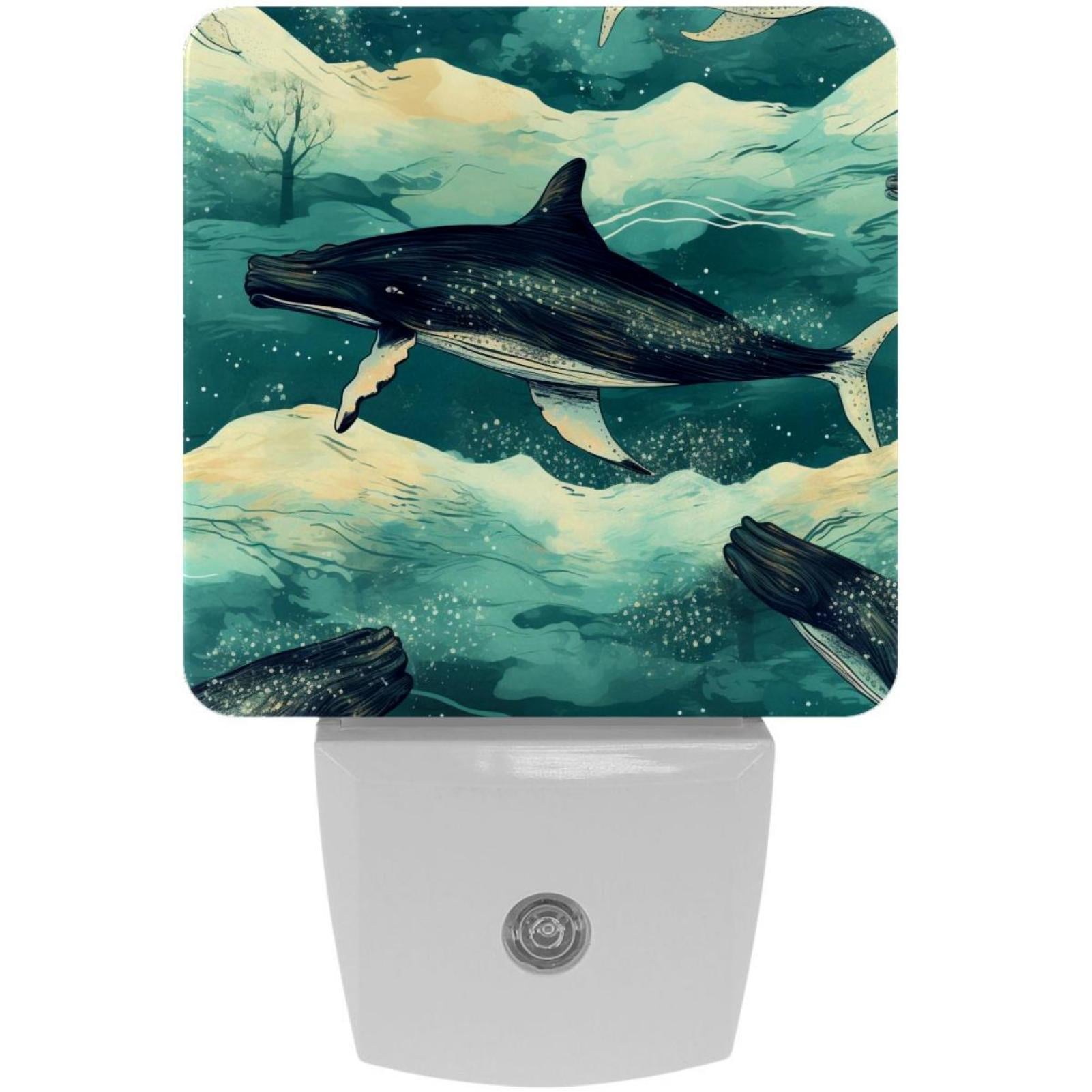 Whales LED Square Night Lights: Compact and Energy-Efficient ...