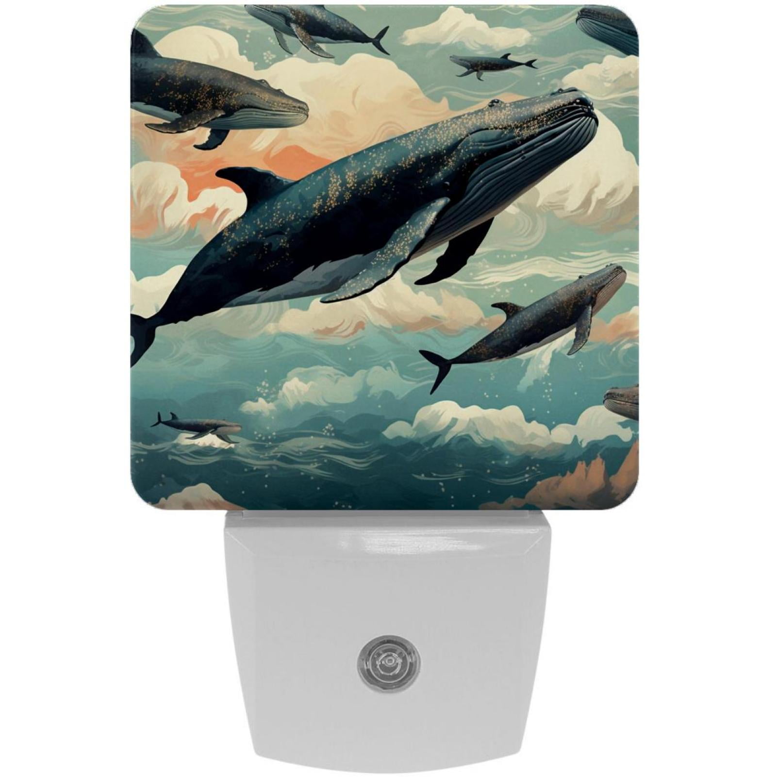 Whales LED Square Night Lights - Compact and Multifunctional ...