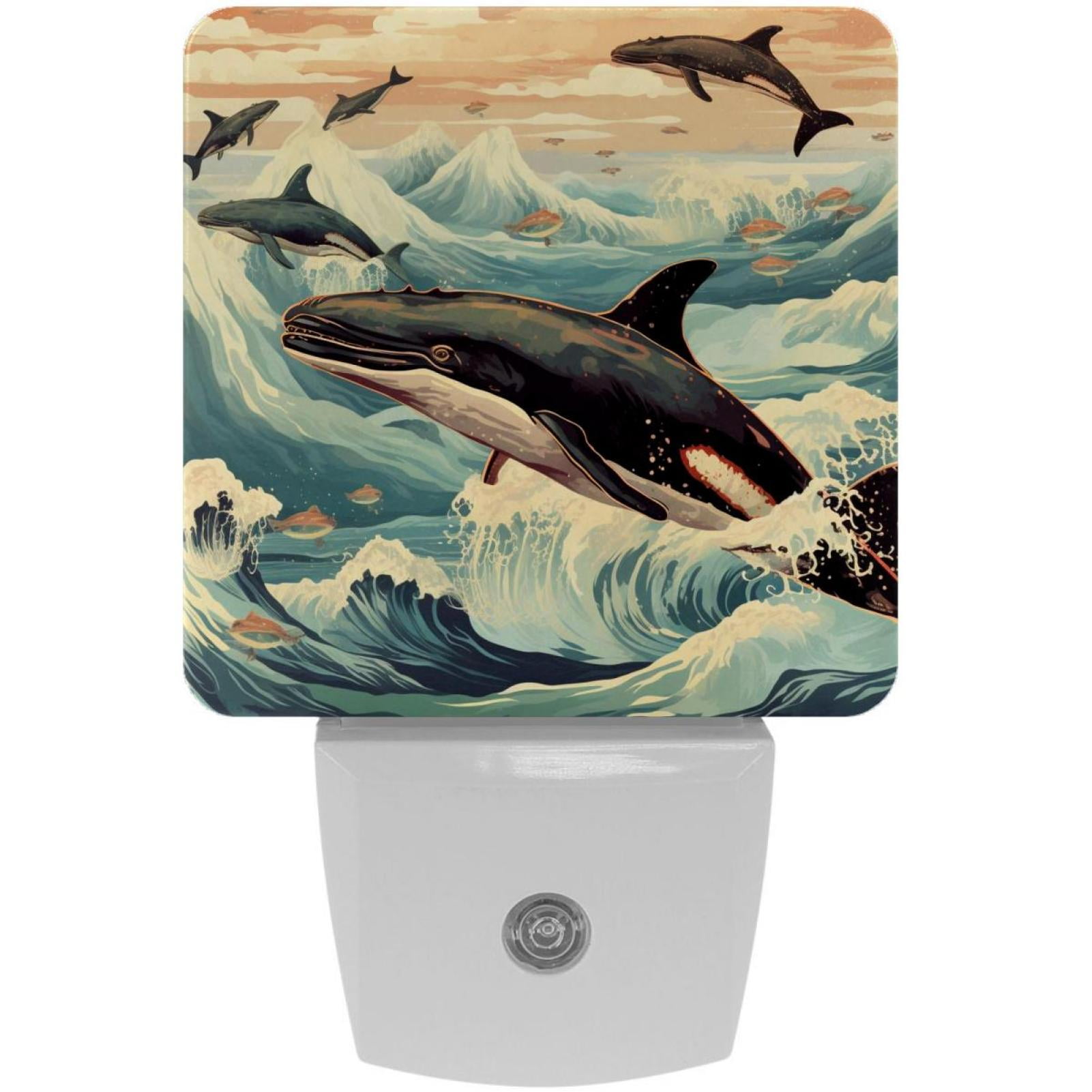 Whales LED Square Night Lights - Energy Efficient and Contemporary ...