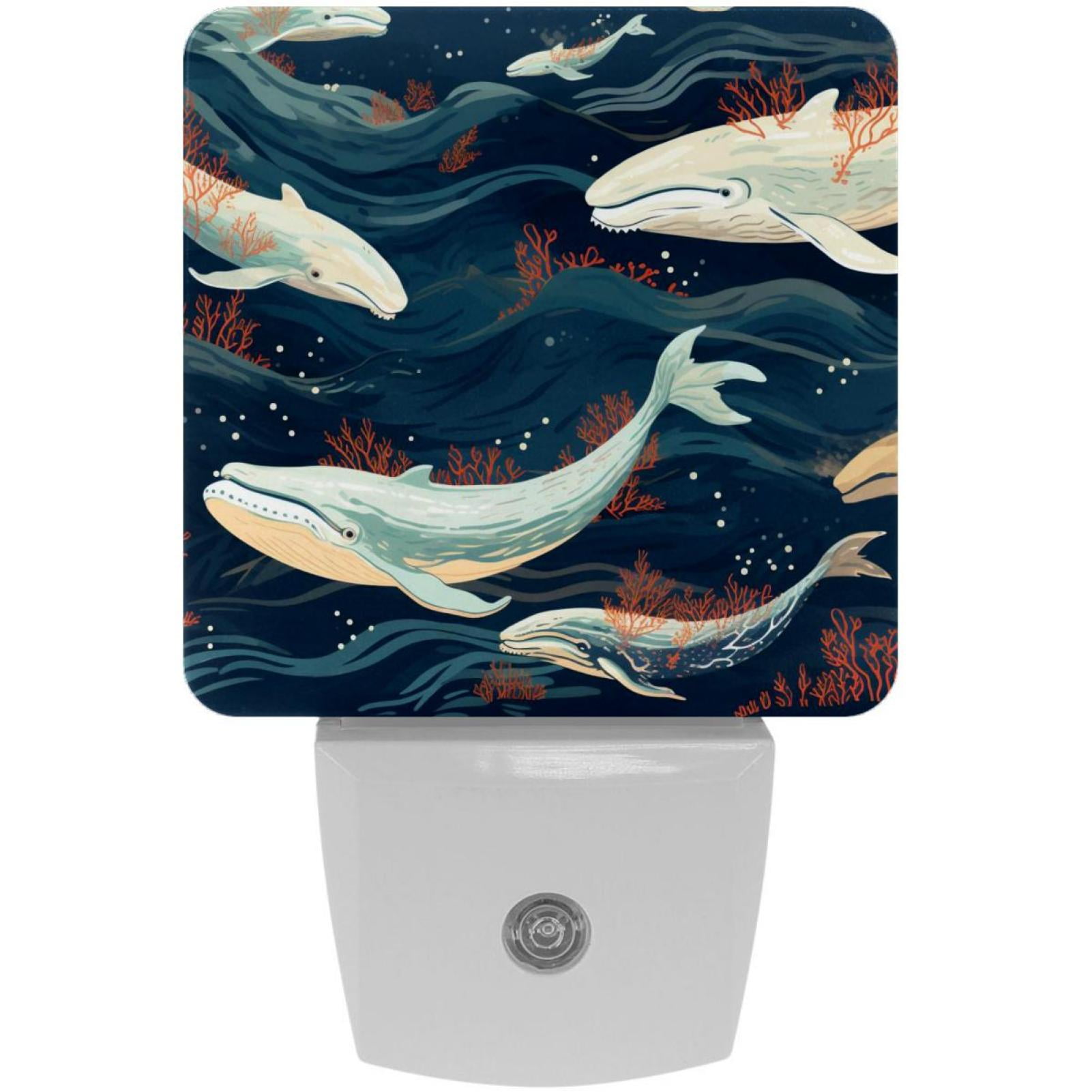 Whales LED Square Night Lights - Illuminating Your Space with Style ...