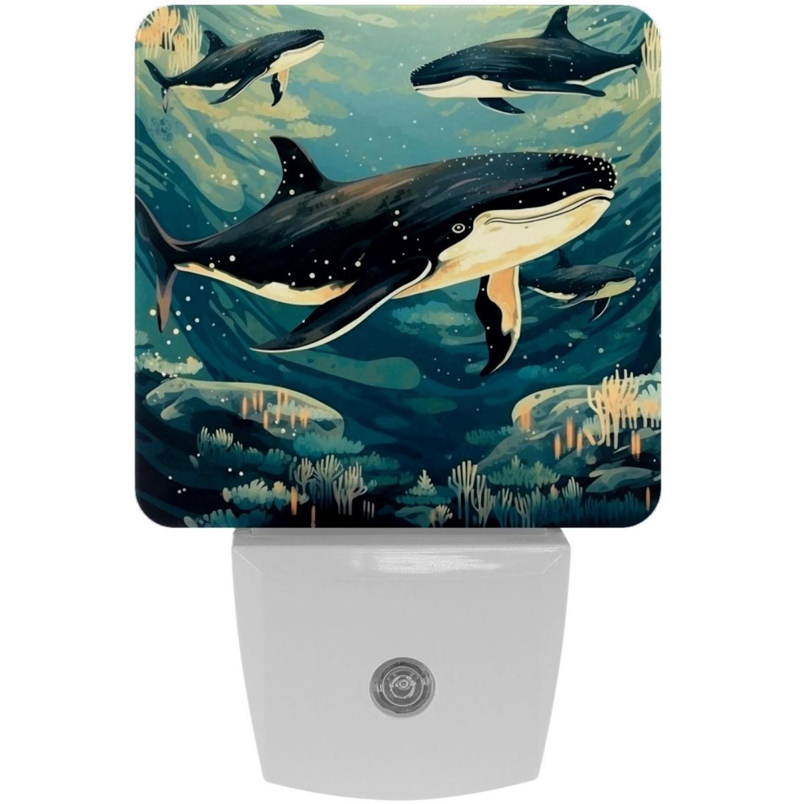 Whales LED Square Night Lights - Stylish and Convenient Illumination ...