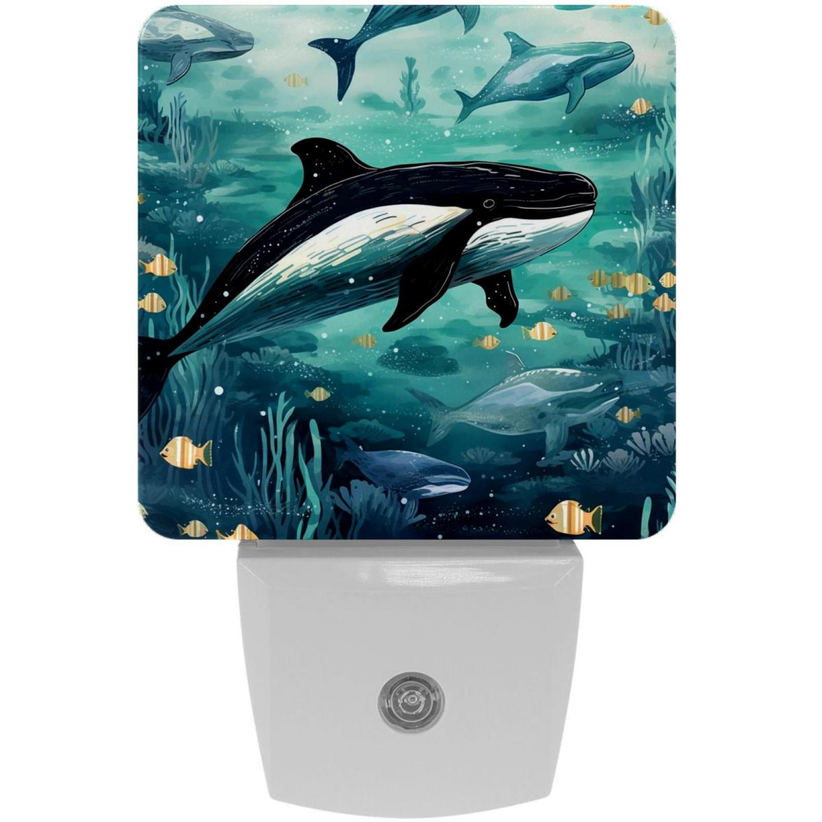 Whales LED Square Night Lights - Stylish and Convenient Illumination ...