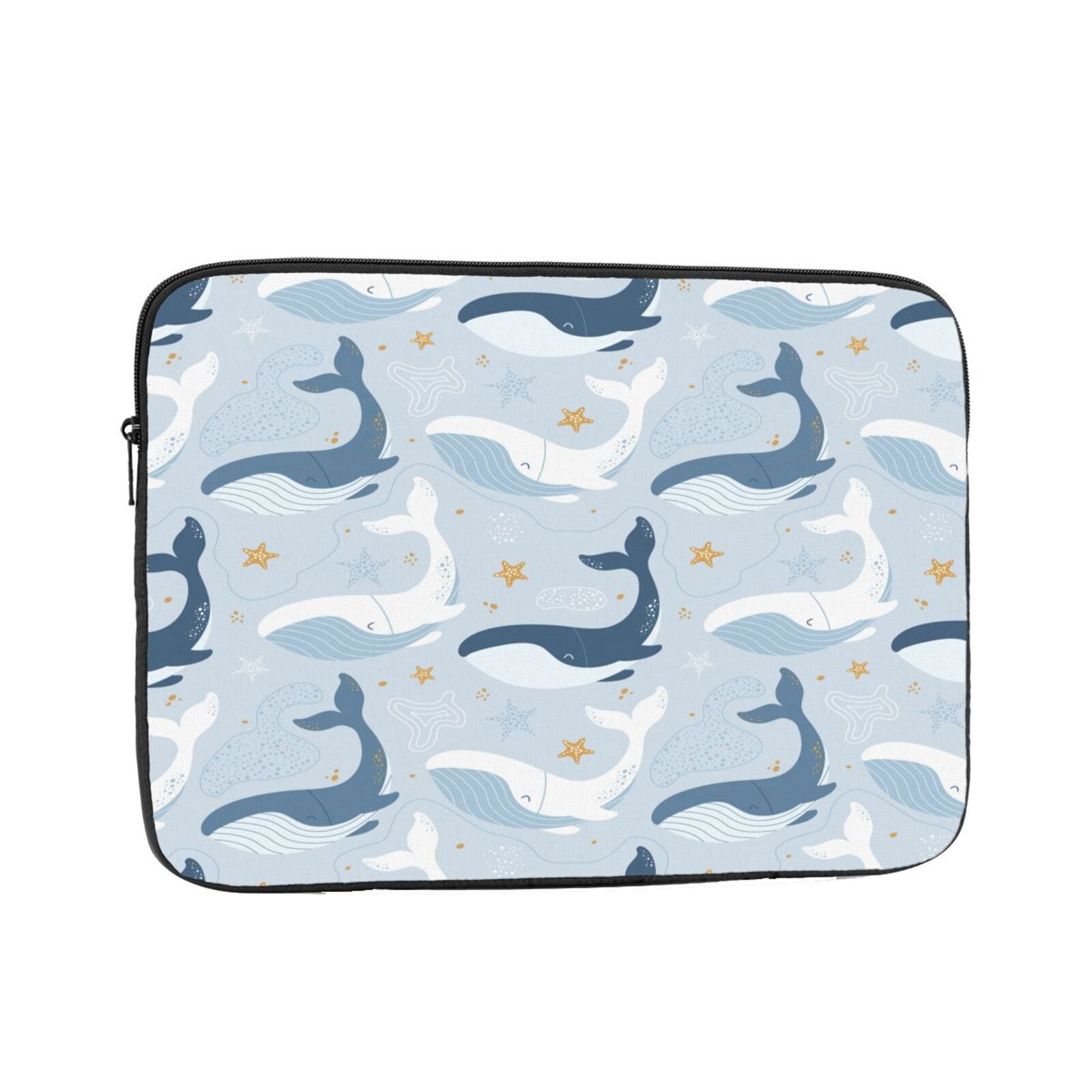 Whales Marine Theme 15 inch Portable Laptop Sleeve Compatible with ...