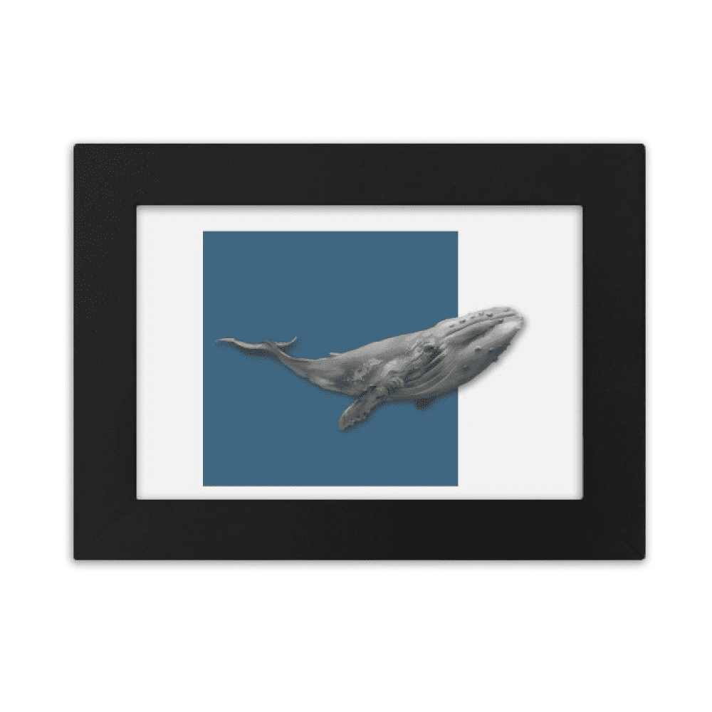 Whales Soar Across Deep Sea Desktop Photo Frame Ornaments Picture Art ...