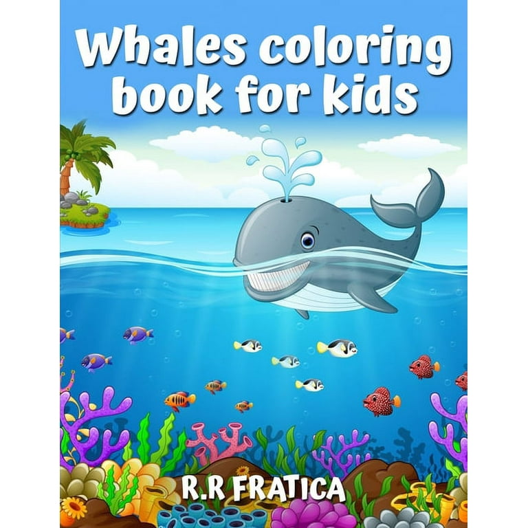whales coloring book