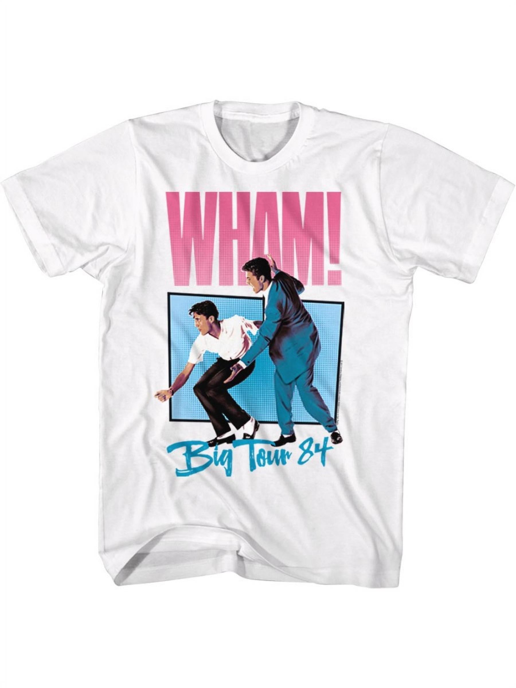 Wham Big Tour Front And Back Print Licensed Adult T Shirt - Walmart.com