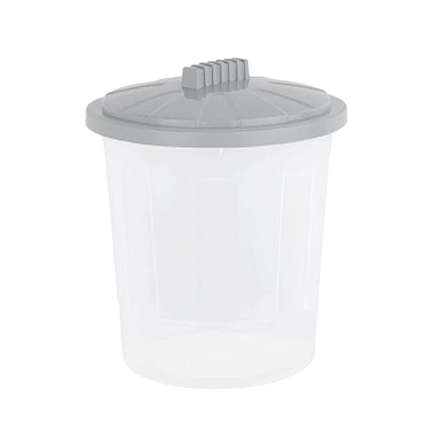 Wham Fun Bin Clear & Cool Grey 21L - Walmart.com