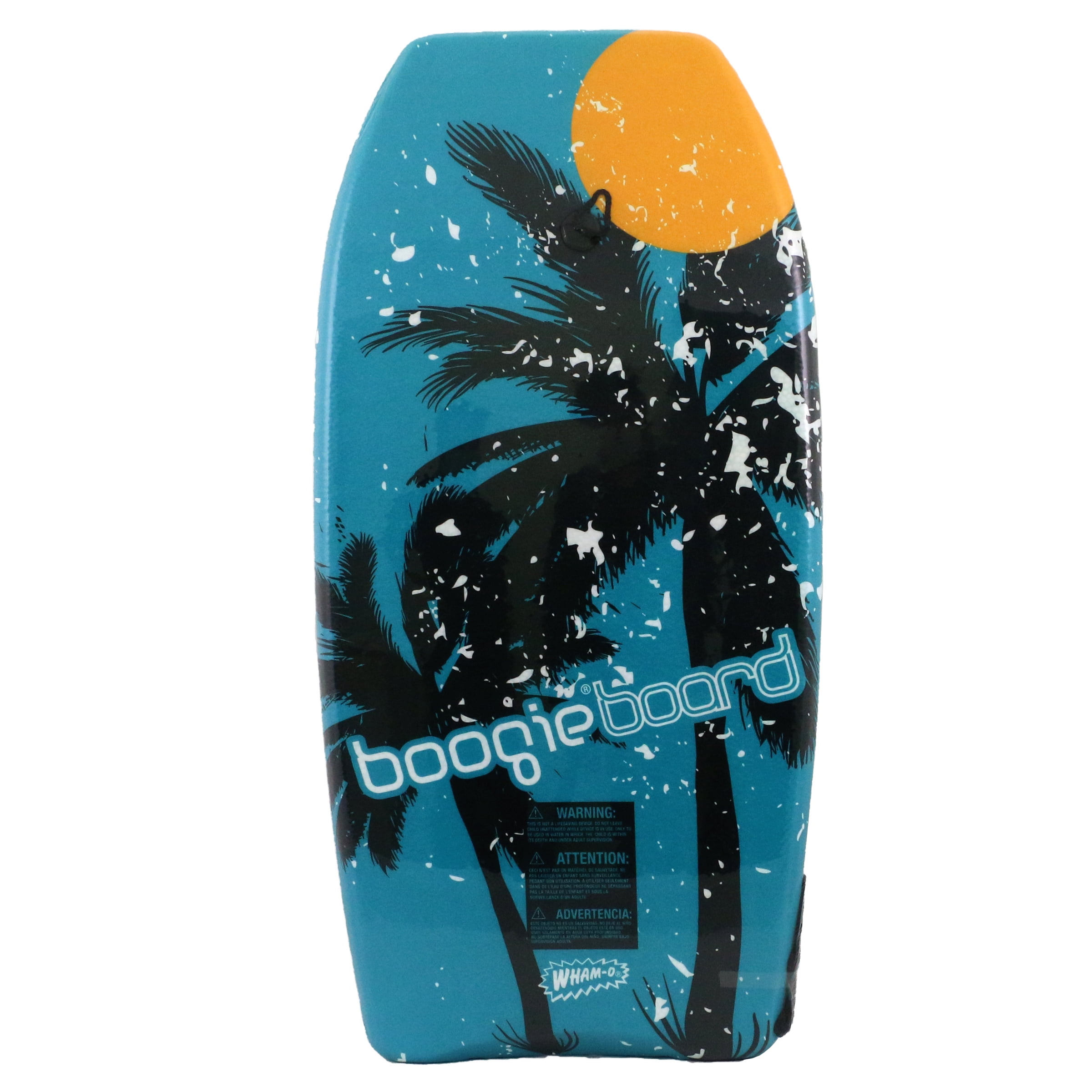 Wham-O Boogie Board 37" Blue, Pool Toy and Float with Wrist Leash, Ages ...