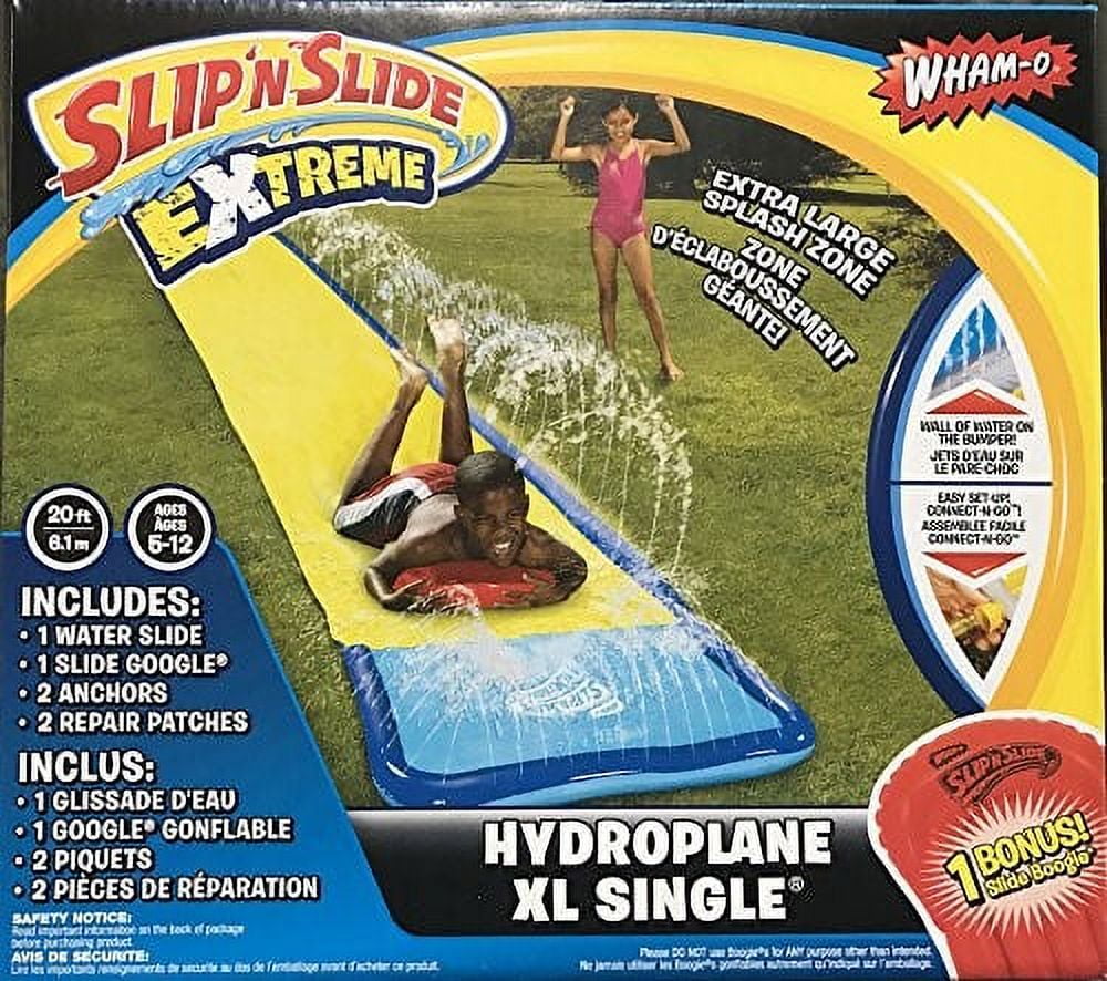 Wham-O Extreme Hydroplane XL Single Slip and Slide, Aqua Water Boogie ...