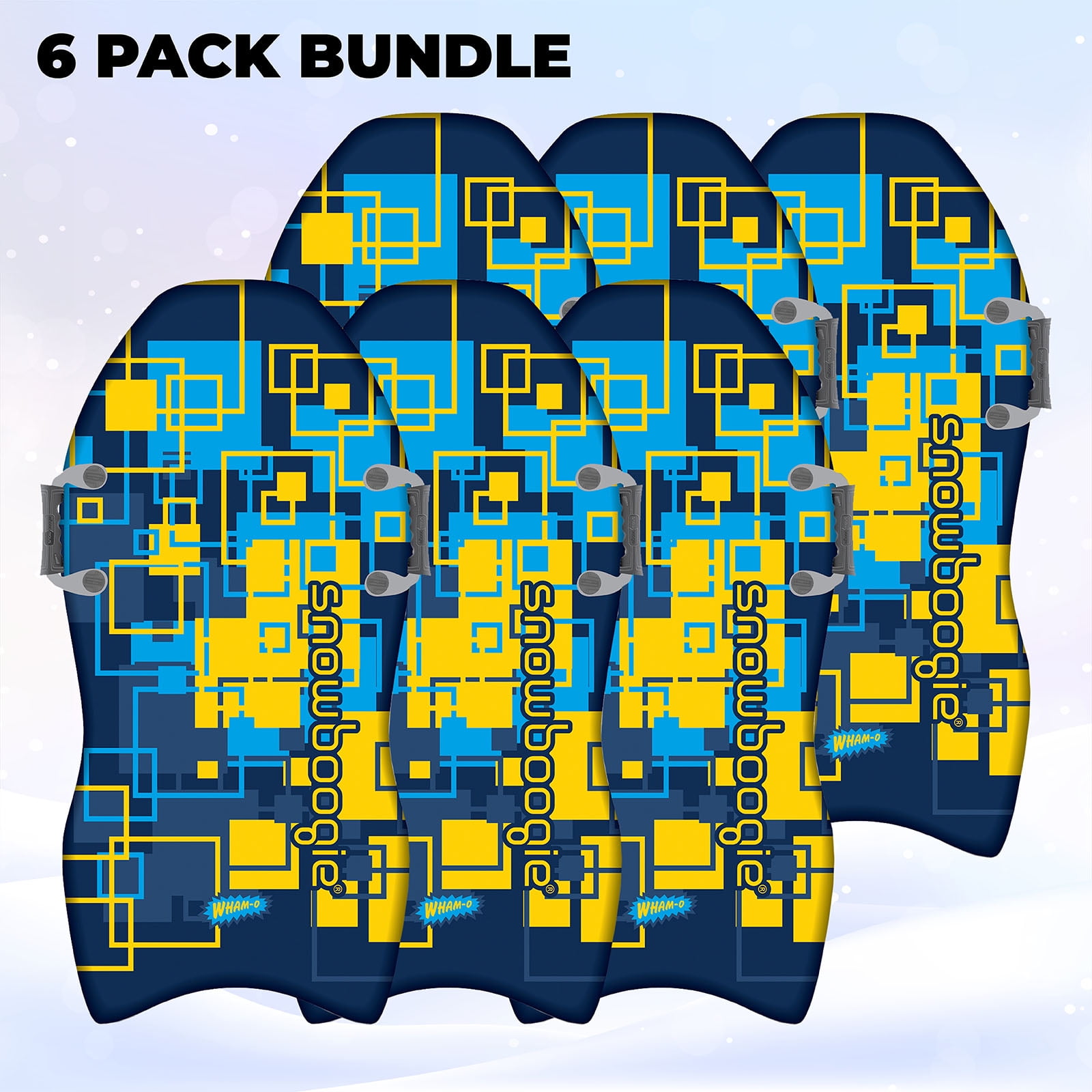 Wham-O Snowboogie 40" Air Thunder, Single Rider Snow Sled with Side ...