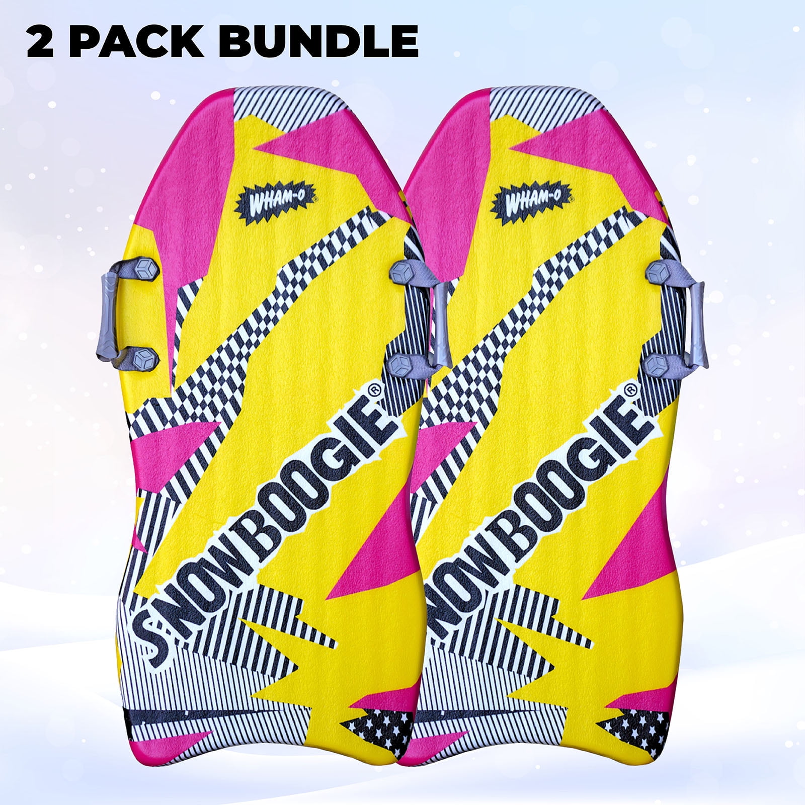 Wham-O Snowboogie 40" Air Thunder, Single Rider Snow Sled with Side ...