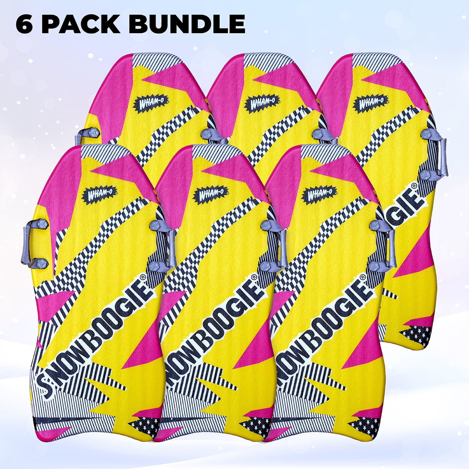 Wham-O Snowboogie 40" Air Thunder, Single Rider Snow Sled with Side ...