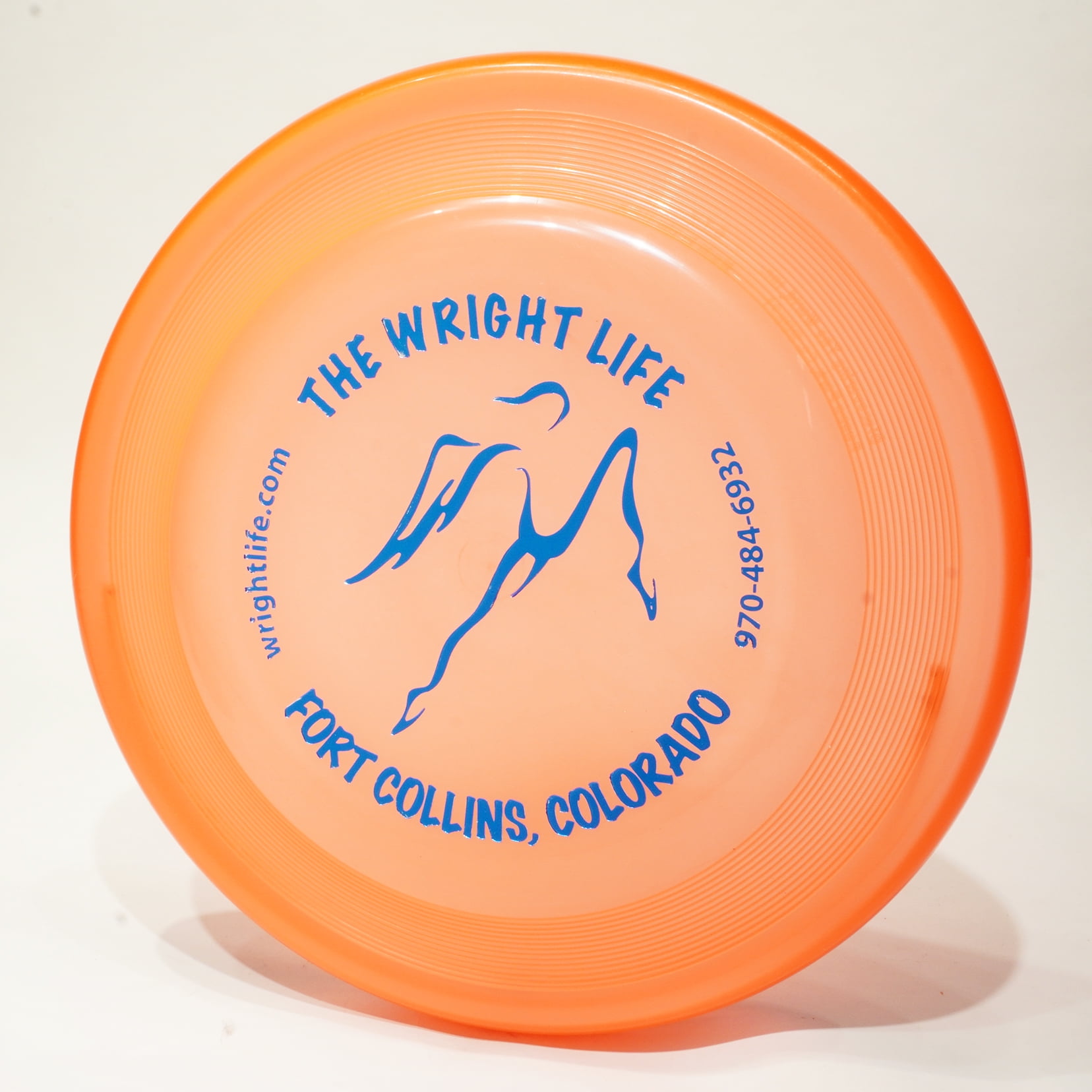 Wham-O Wright Life Logo Fastback - Single Disc Dog Sport Flying Disc ...