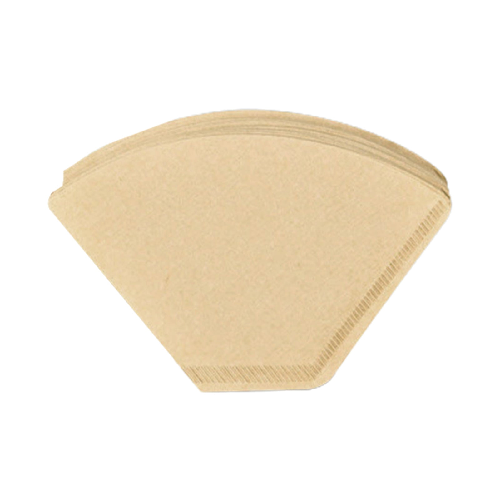 Wharick 100Pcs Cone Coffee Filter, Disposable Natural Paper Filters 2-4 ...