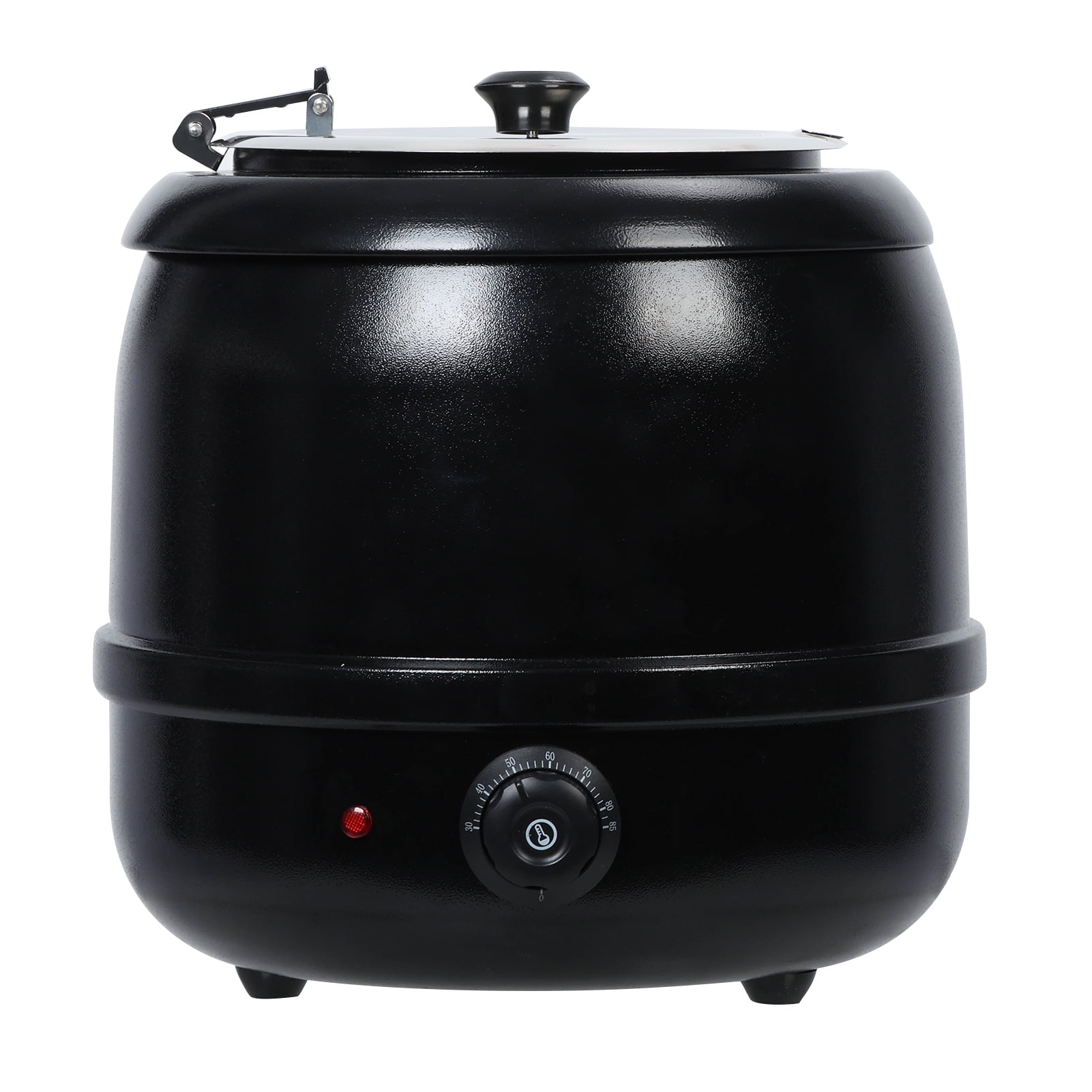 Wharick 10L Electronic Soup Warmer with Hinged Lid, Electric Soup Stove ...