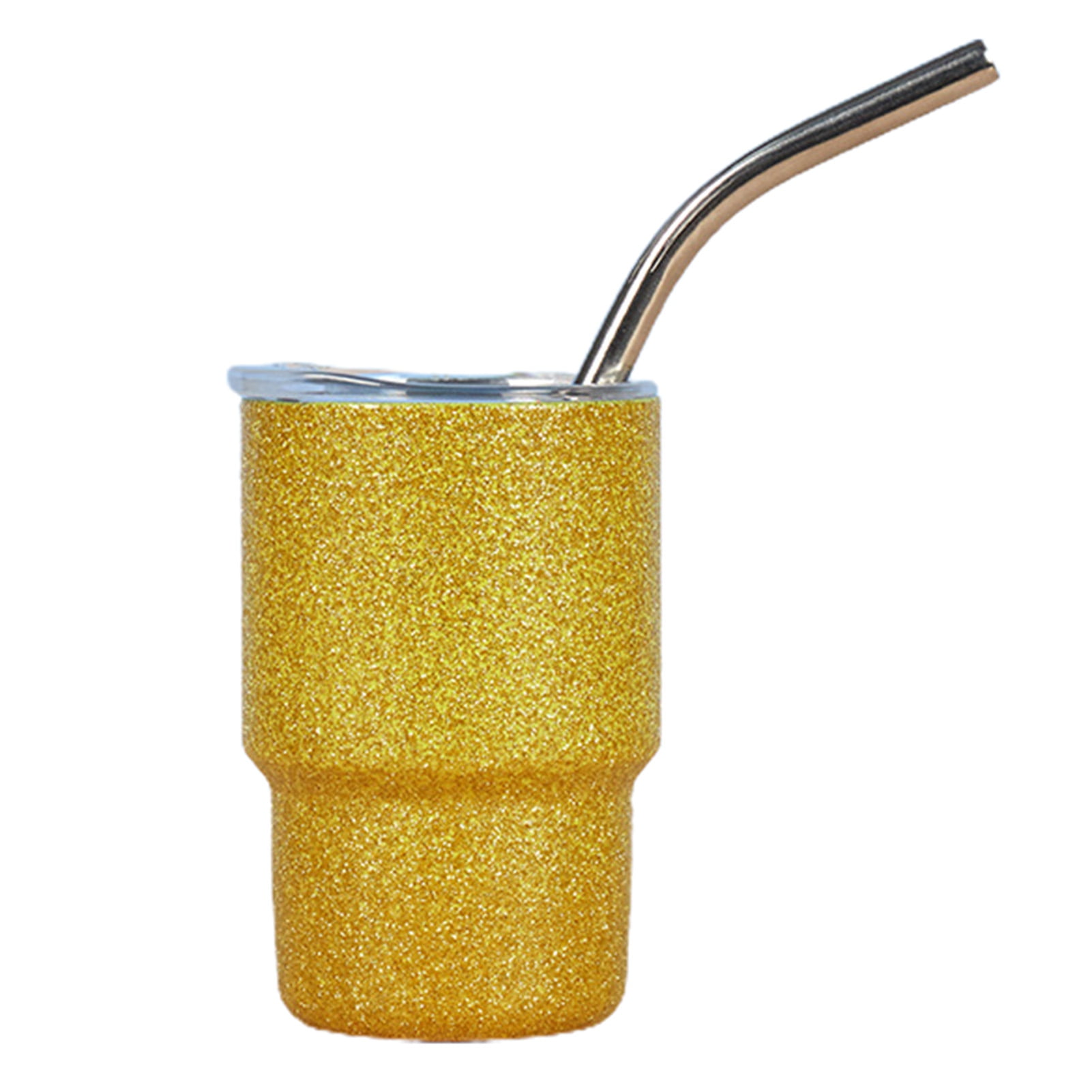 Wharick 2 oz Mini Insulated Water Cup, Tumbler Cups with Lid Food Grade ...