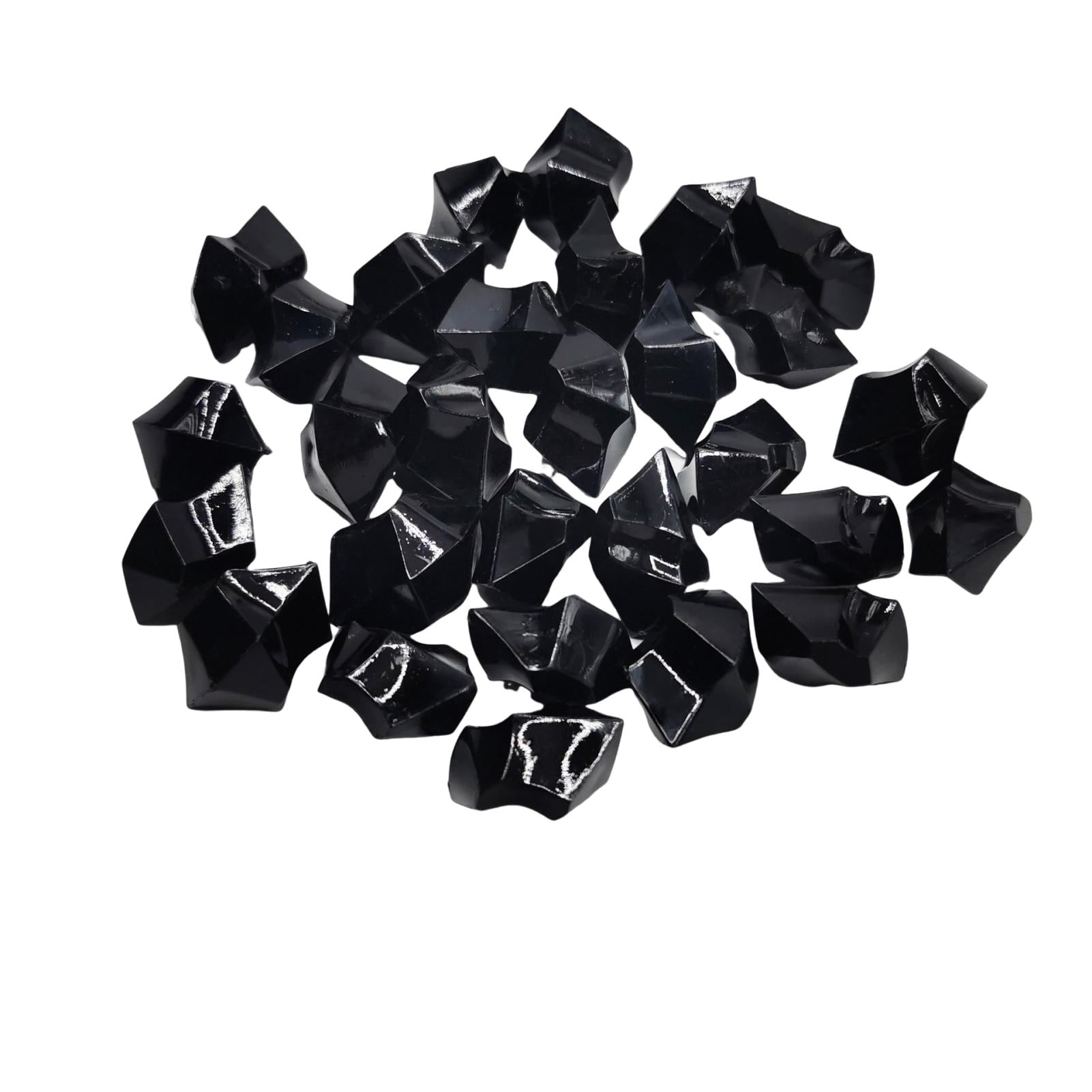 Wharick 260 Pieces Fake Ice Rocks Cubes, Fake Crystals Plastic Ice ...