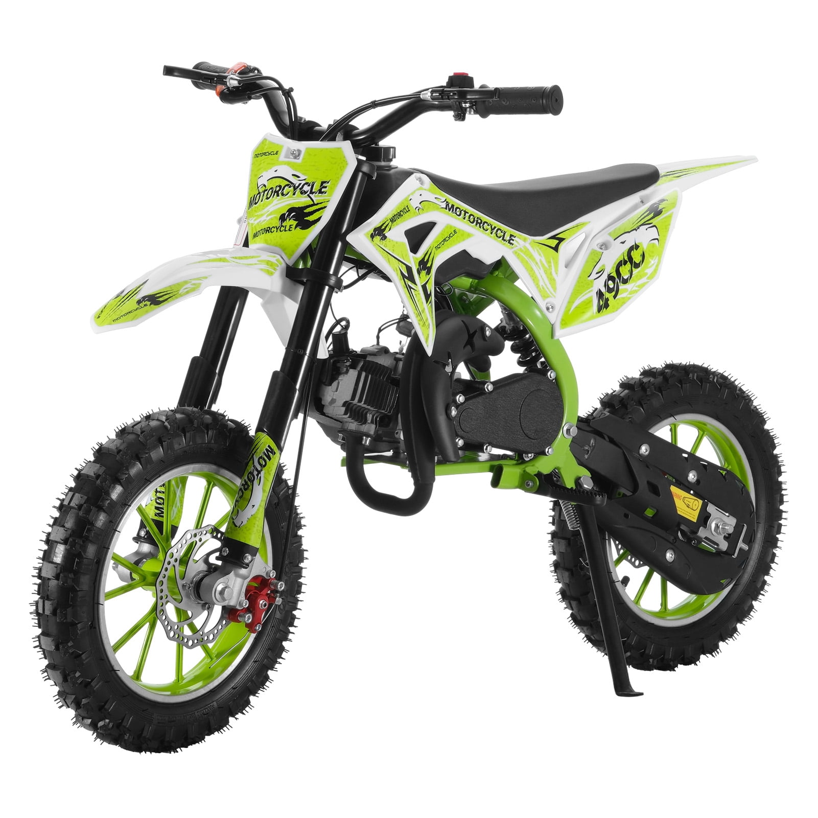 Wharick 49CC Pocket Motorbike for Kids 2-Stroke Gas Power Motocross ...